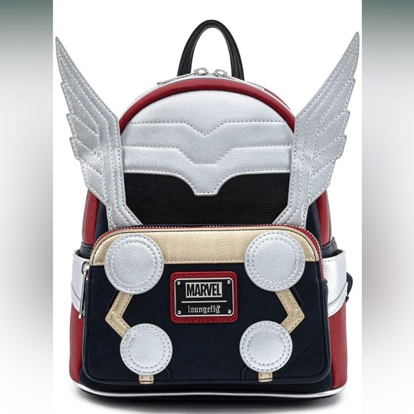Marvel | Bags | Loungefly Marvel Thor Classic Cosplay Womens Double ...